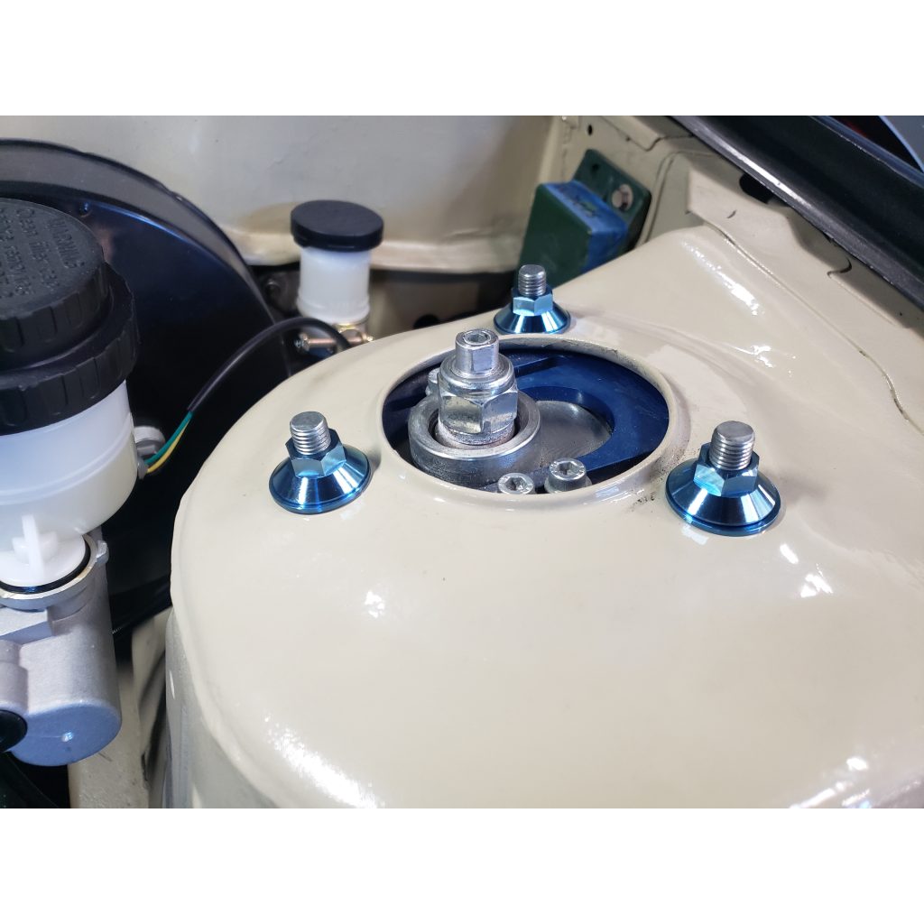 Rampage Titanium Strut Tower Nut Kit - FK8 FK7 FK2 FL5 - Rampage