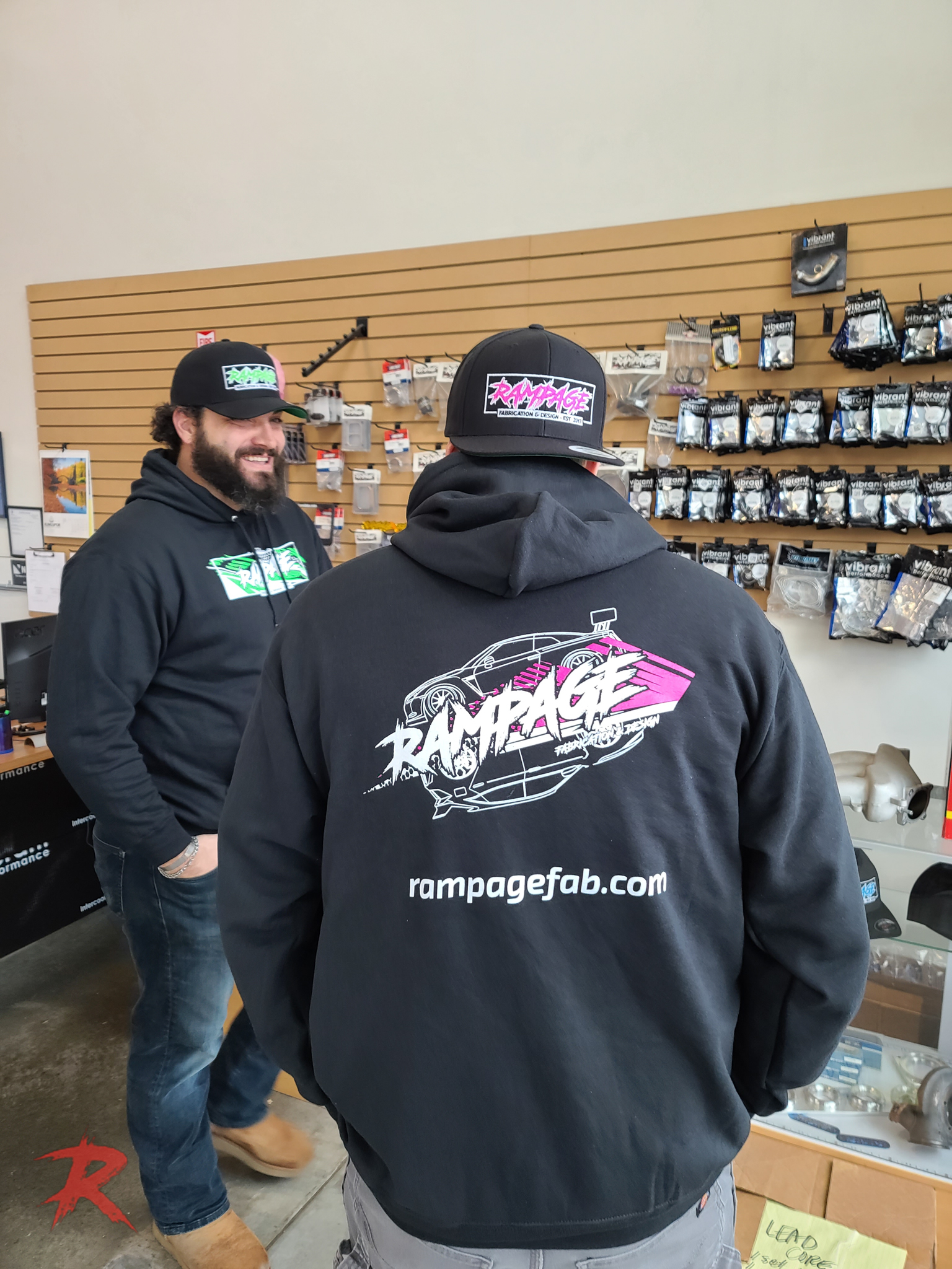 Rampage Fab Black Hoodie - Rampage