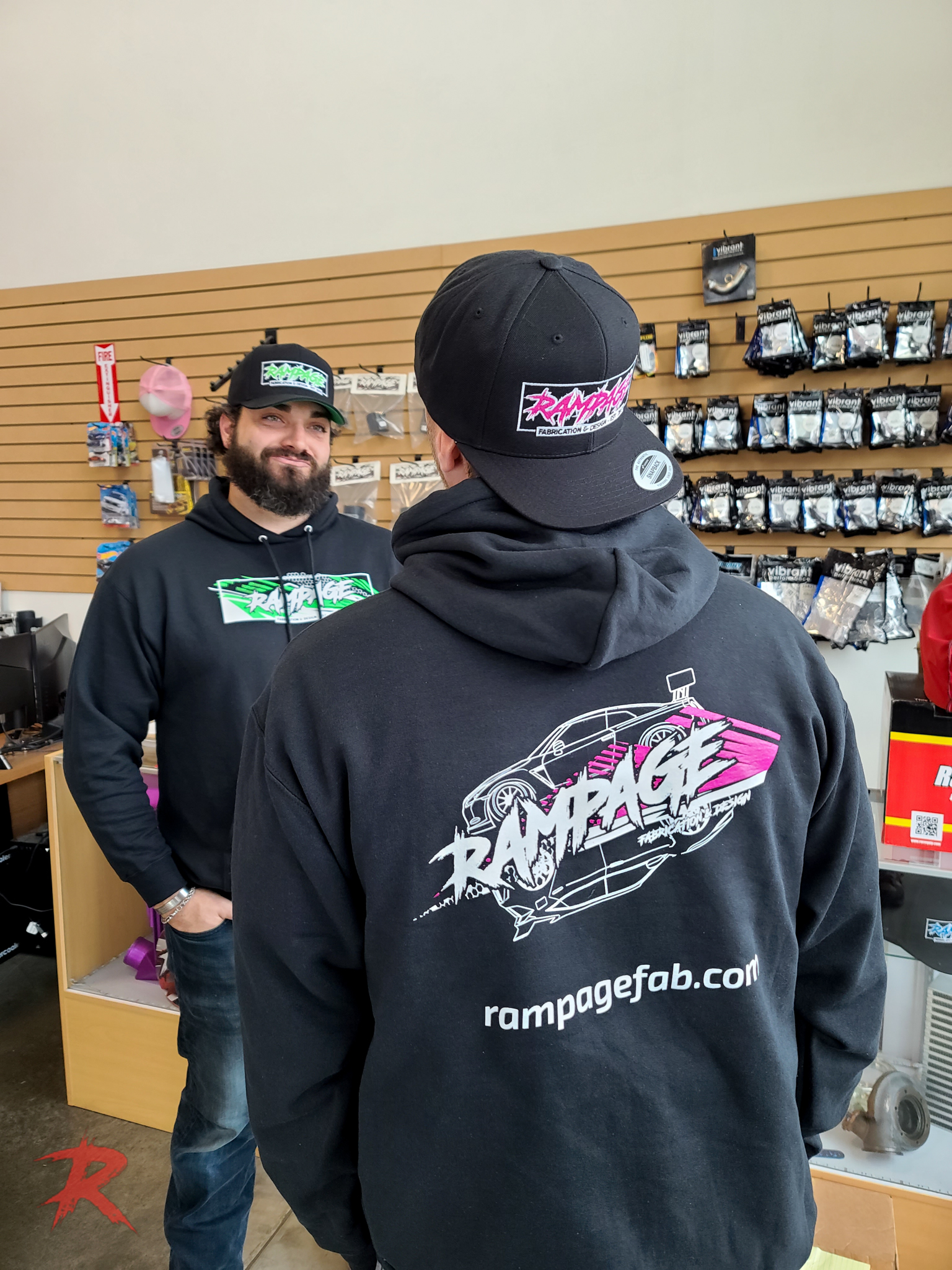 Rampage Fab Black Hoodie - Rampage