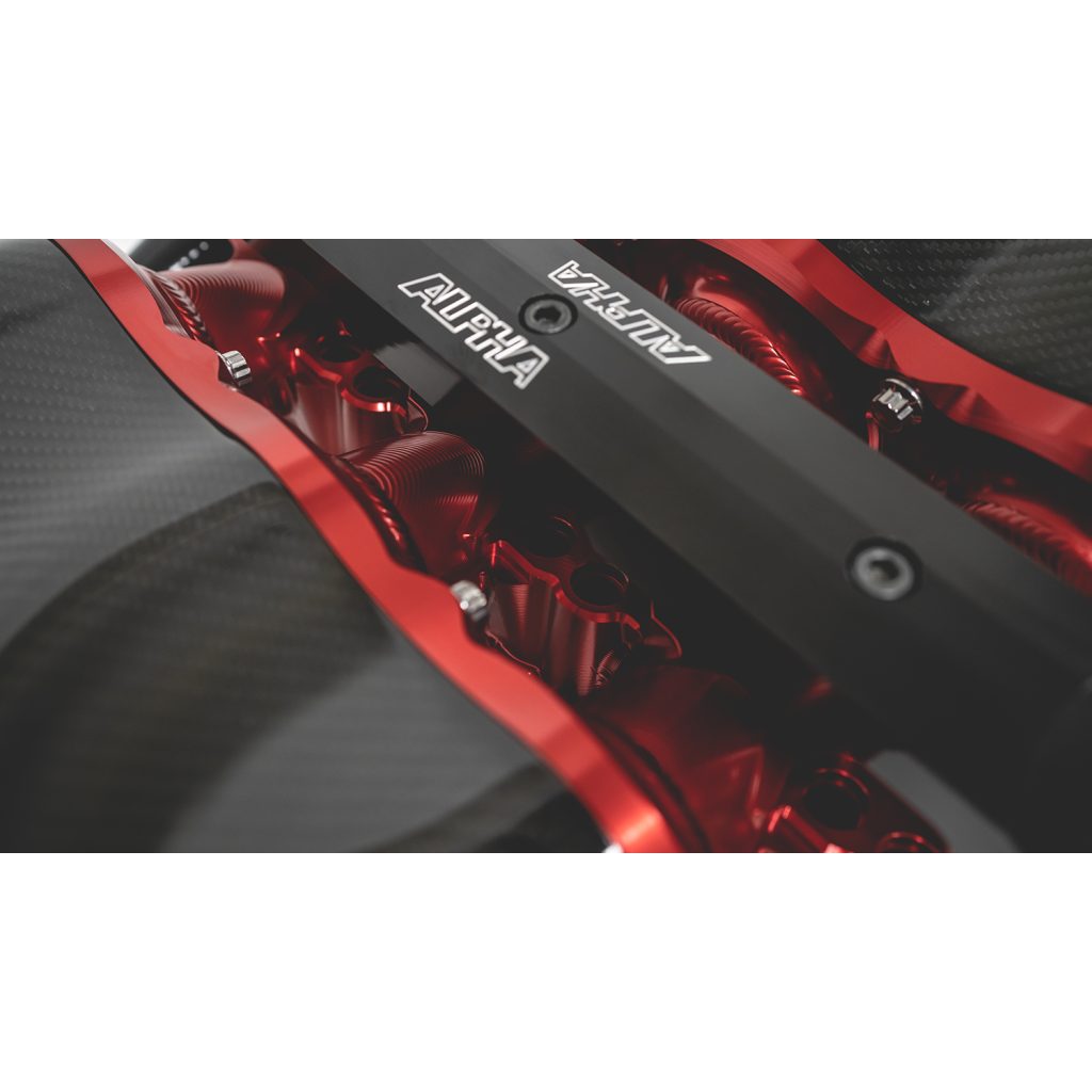 AMS PERFORMANCE 18 INJECTOR R35 GT-R CARBON FIBER INTAKE MANIFOLD - Rampage