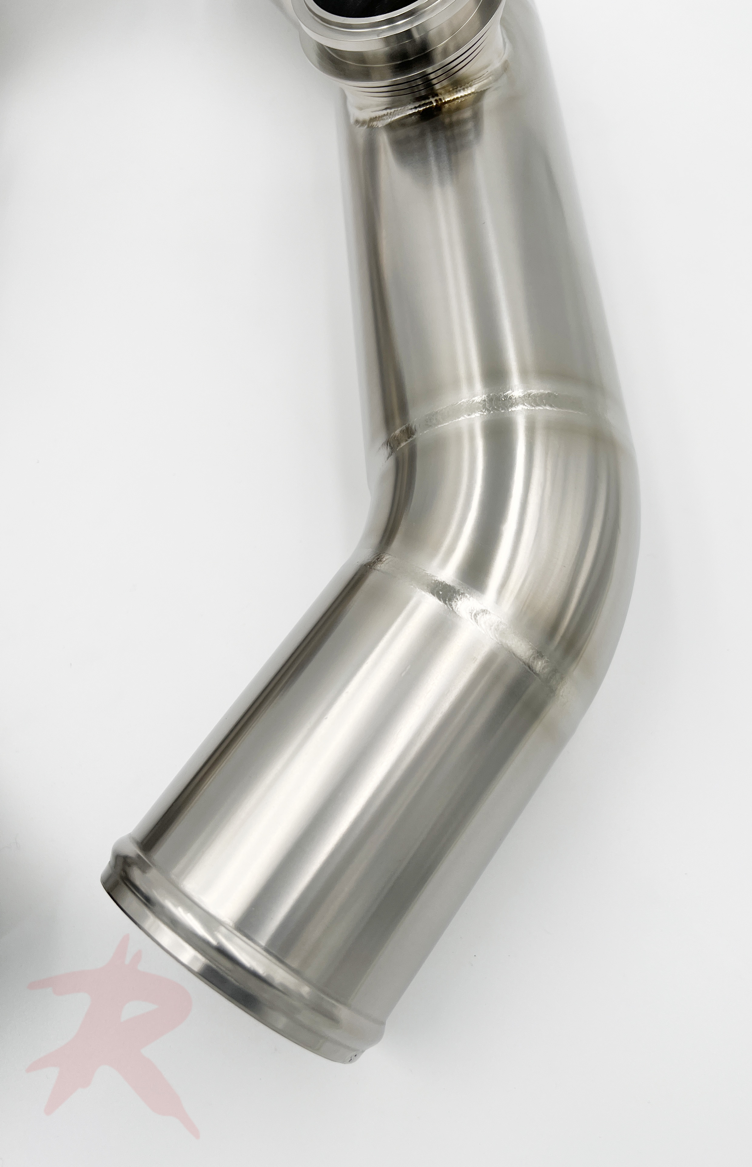 Rampage "Big Intake" Titanium Upper Charge Pipes- R35 GT-R - Rampage