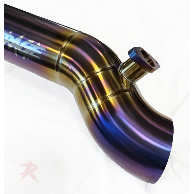 Rampage Titanium 3.5" G-Series Inlet Pipe - FK8 Type-R - Rampage