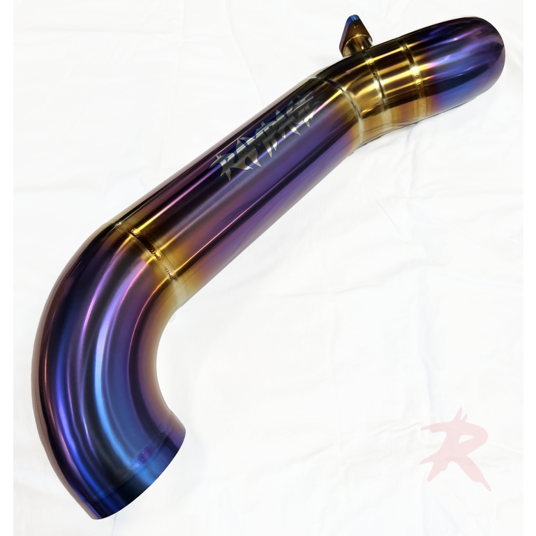 Rampage Titanium 3.5" G-Series Inlet Pipe - FK8 Type-R - Rampage