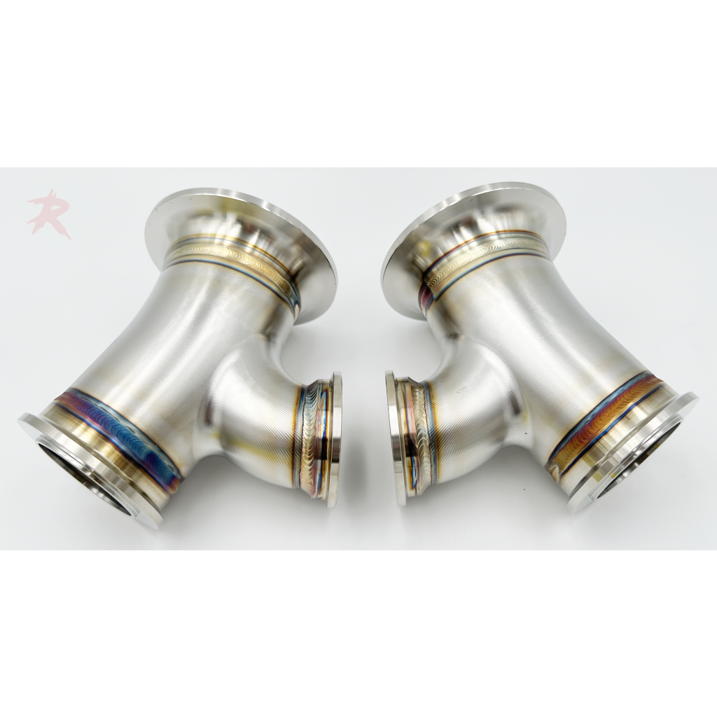 Billet Mid-Frame Turbo Manifold- R8/Huracan - Rampage